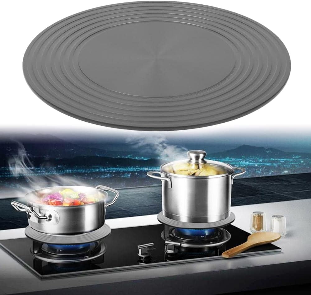 Heat Diffuser for Gas Stovetop Pot,Round Fast Defrosting Tray,Cookware ...