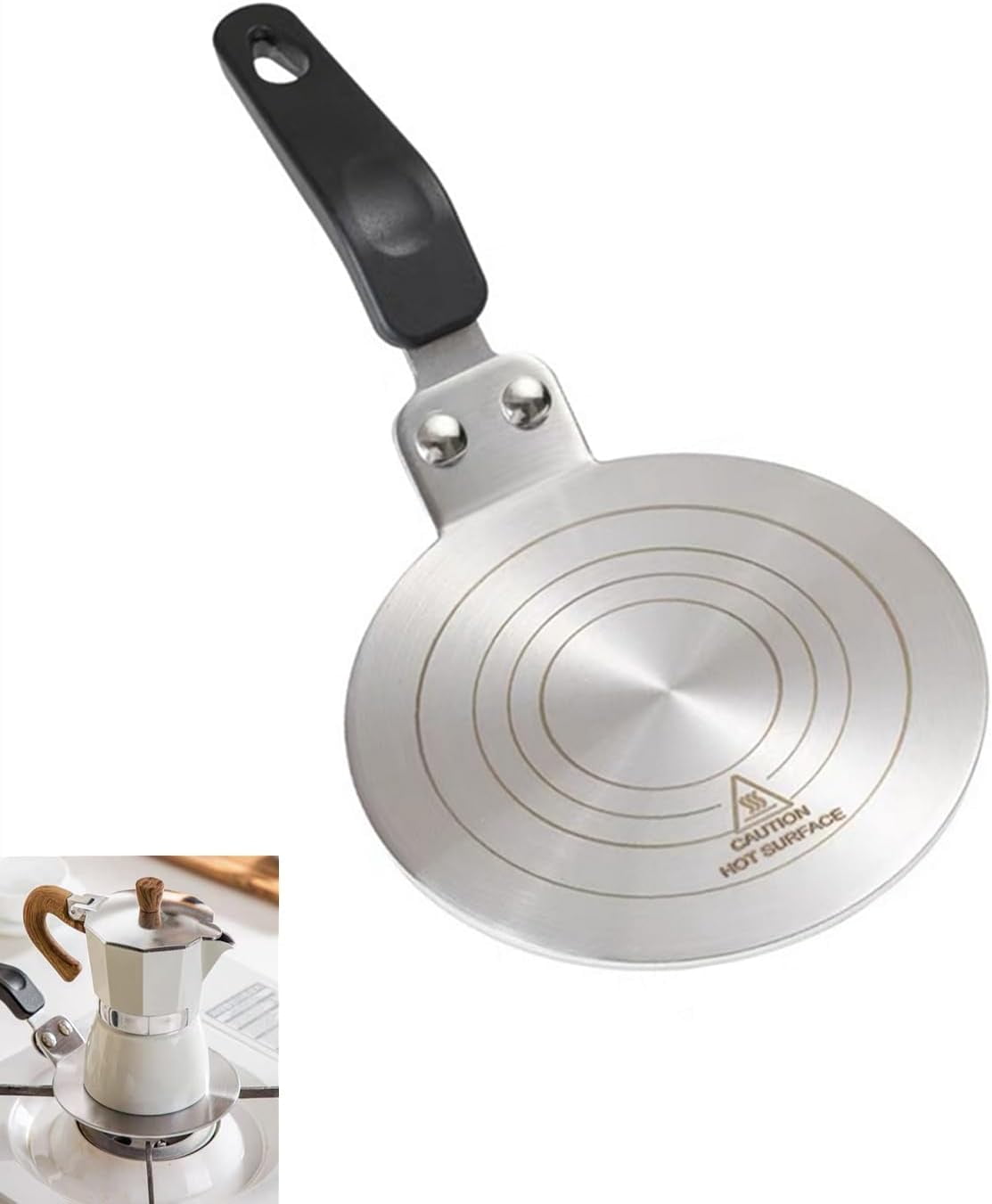 Heat Diffuser Plate,13cm Stainless Steel Gas Stove Diffuser Plate ...