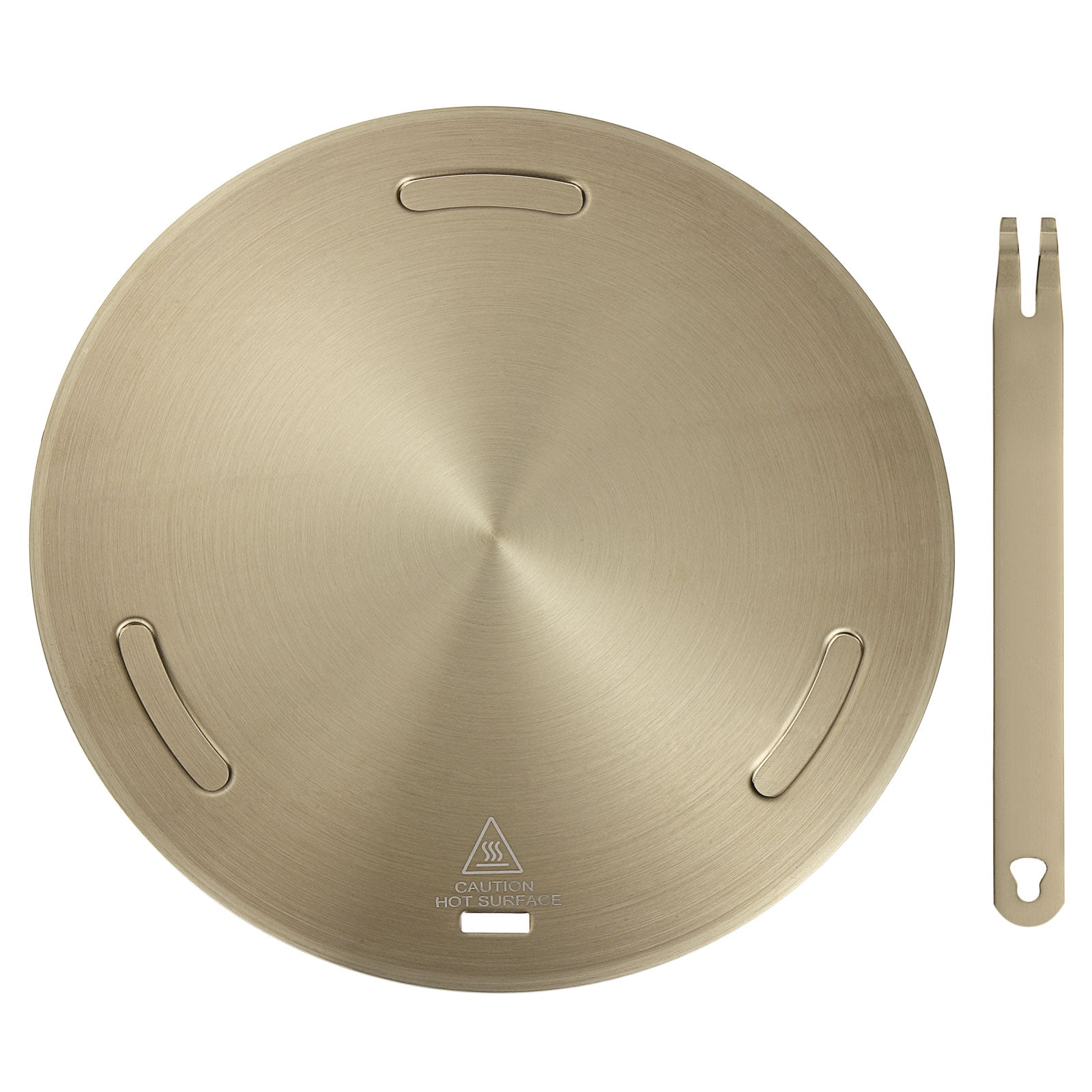 Heat Diffuser Plate for Gas Stove 9.4 Inch with Removable Handle, Rose ...