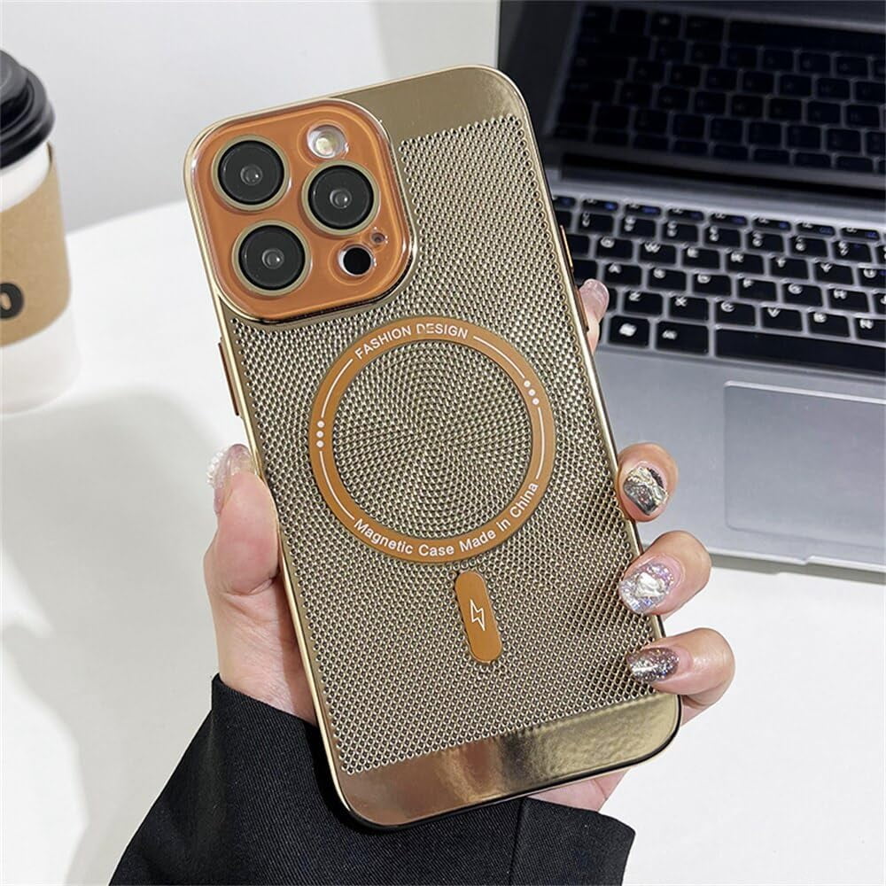 Heat Dissipation Magnetic Case for iPhone 14 13 12 11 Pro Max 14 Plus ...