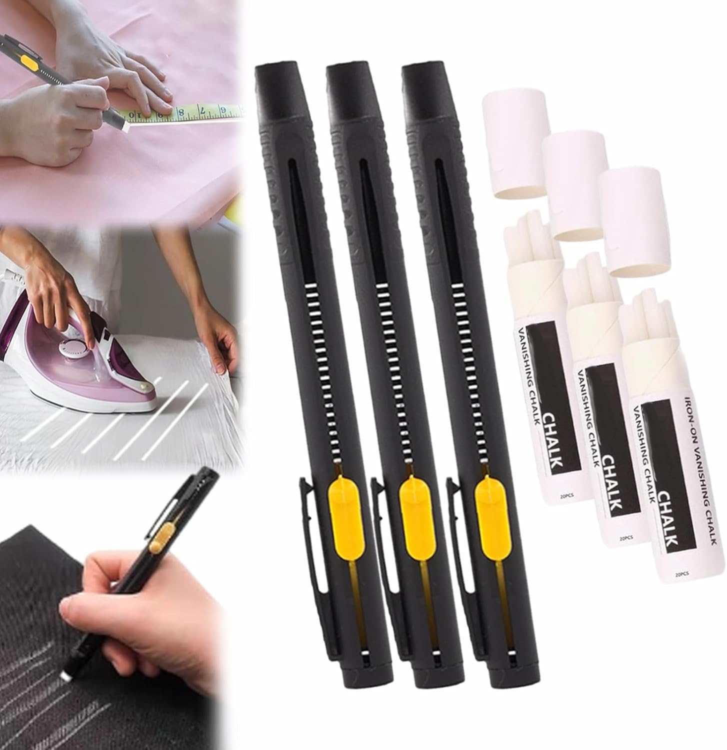Heat Erasable Fabric Marker for Sewing, Embroidery, Quilting ...