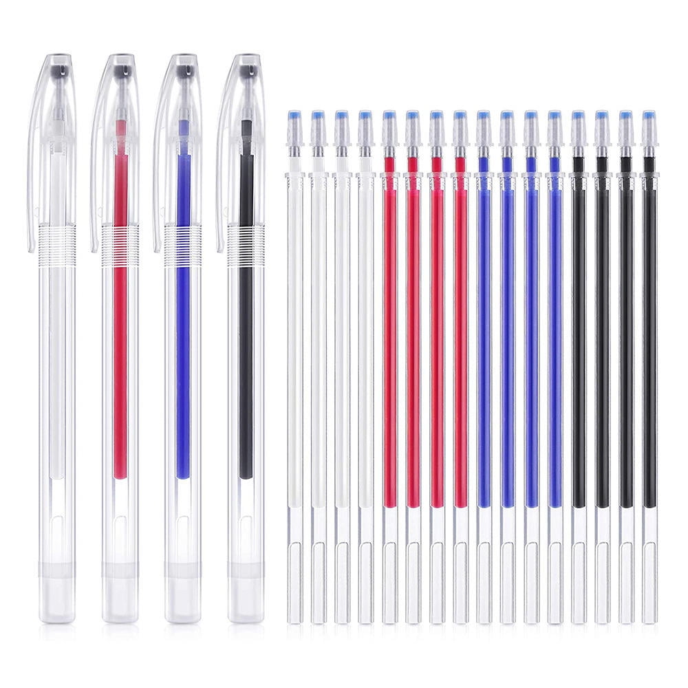 Heat Erasable Fabric Marking Pens with 20 Refills,Heat Erasable Pens ...