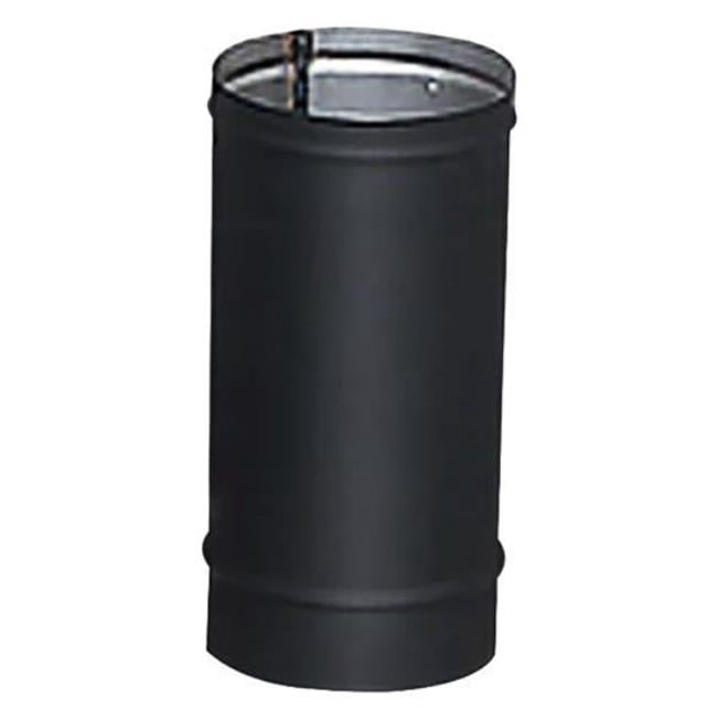 Heat-Fab 2802B 8 x 12 in. Black Stove Pipe - 22 Gauge - Walmart.com