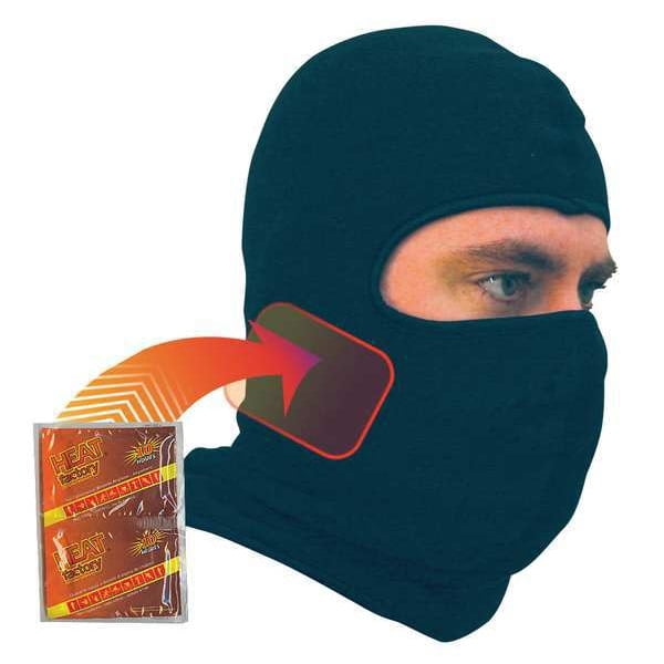 Heat Factory Heated Balaclava, Black, Universal 1786 - Walmart.com