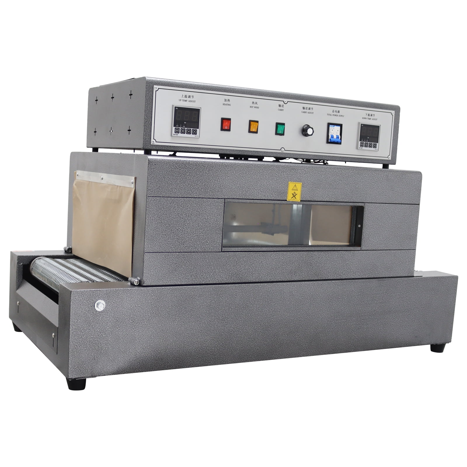 Heat Film Shrink Tunnel Shrinking Wrapping Conveyor Machine 220V ...