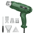 Heat Gun,1500W Fast Heating Heavy Duty Hot Air Gun Kit, 662 ℉~1022 ℉(55 ...