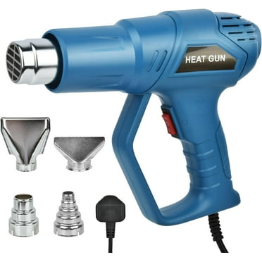 Felji Heat Gun Hot Air Gun Dual Temperature 4 Nozzles Power Tool 1500 W ...