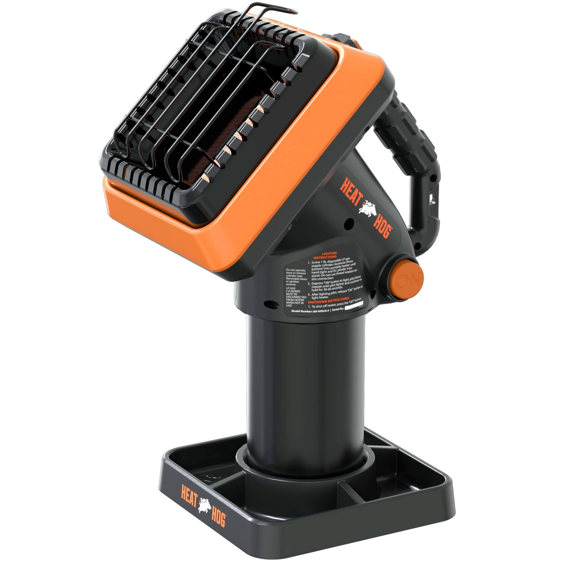 Heat Hog Small Propane Indoor Radiant Portable Heater 4000 BTU for ...