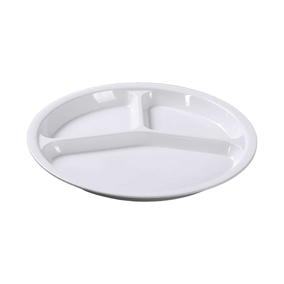 Heat Imitation Porcelain Compartment Fast Food Trays Specifically ...