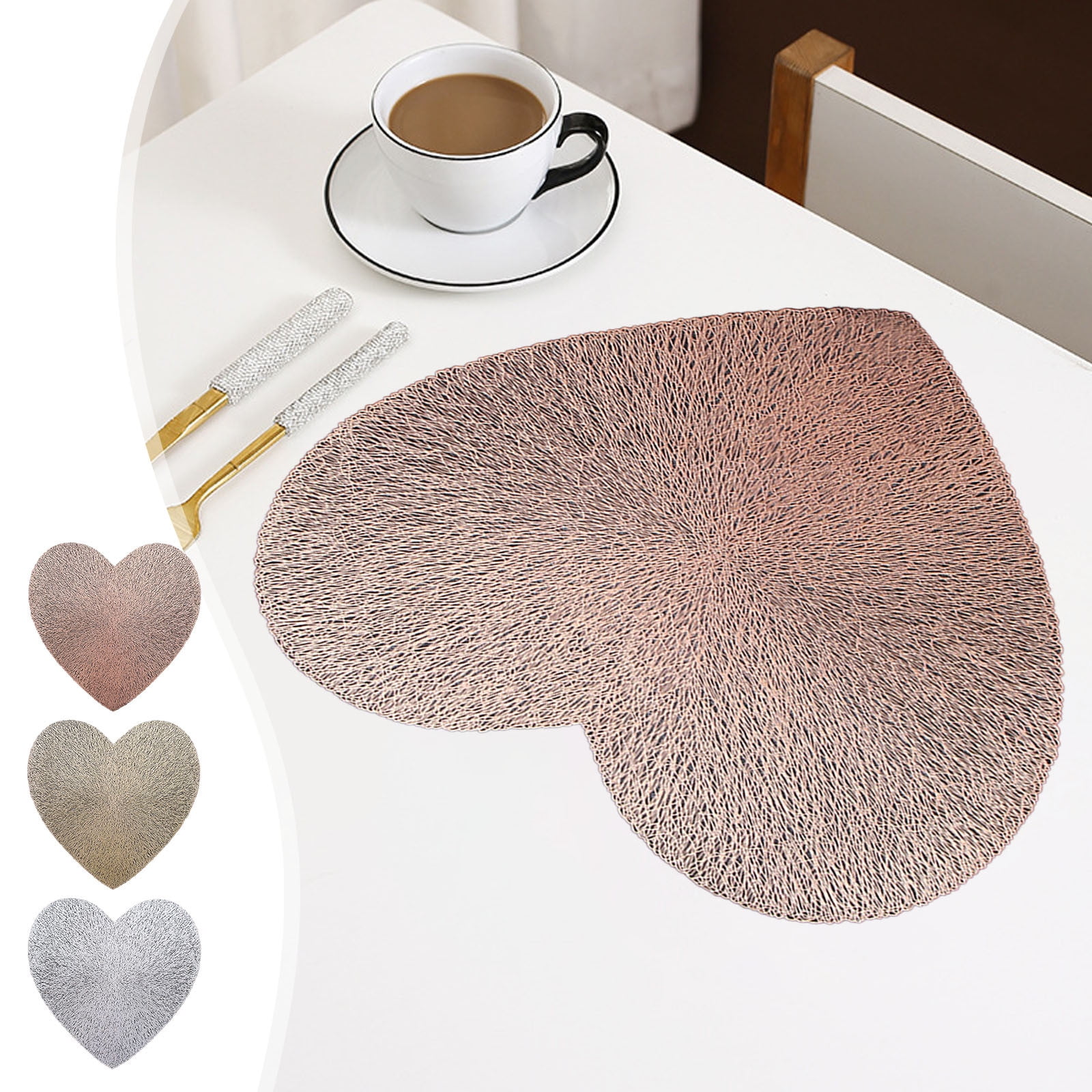 Heat Insulating Placemat, Pvc Hollow Construction, Nonslip and ...