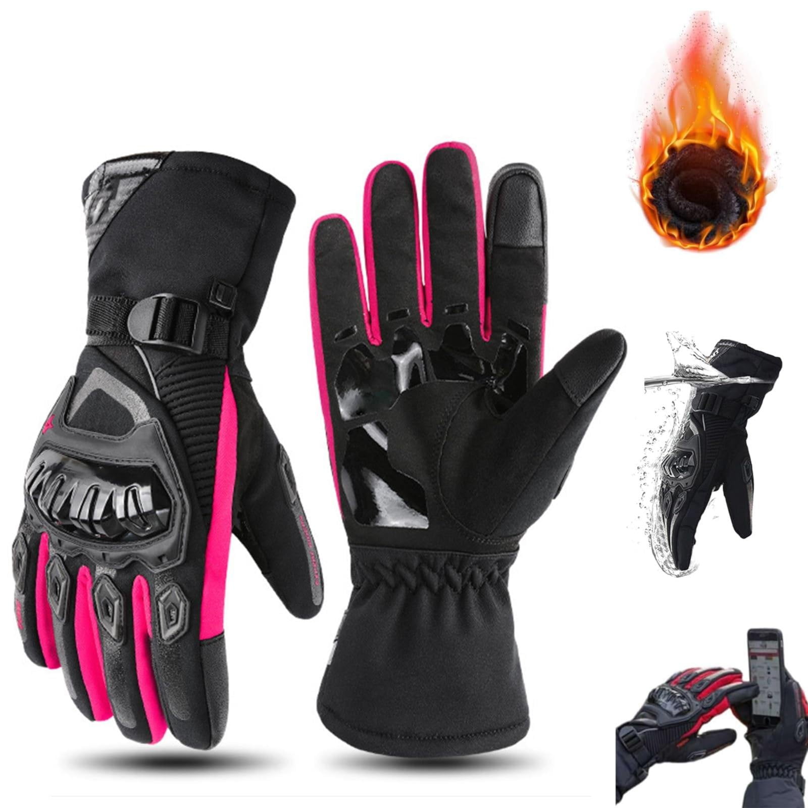 Heat-Insulating And Weatherproof Motorcycle Gloves G|The Insulated Motorcycle Gloves 2025 New ...
