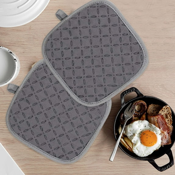 Heat Insulation Pads Non Slip Silica Gel Two Layer Structure for ...