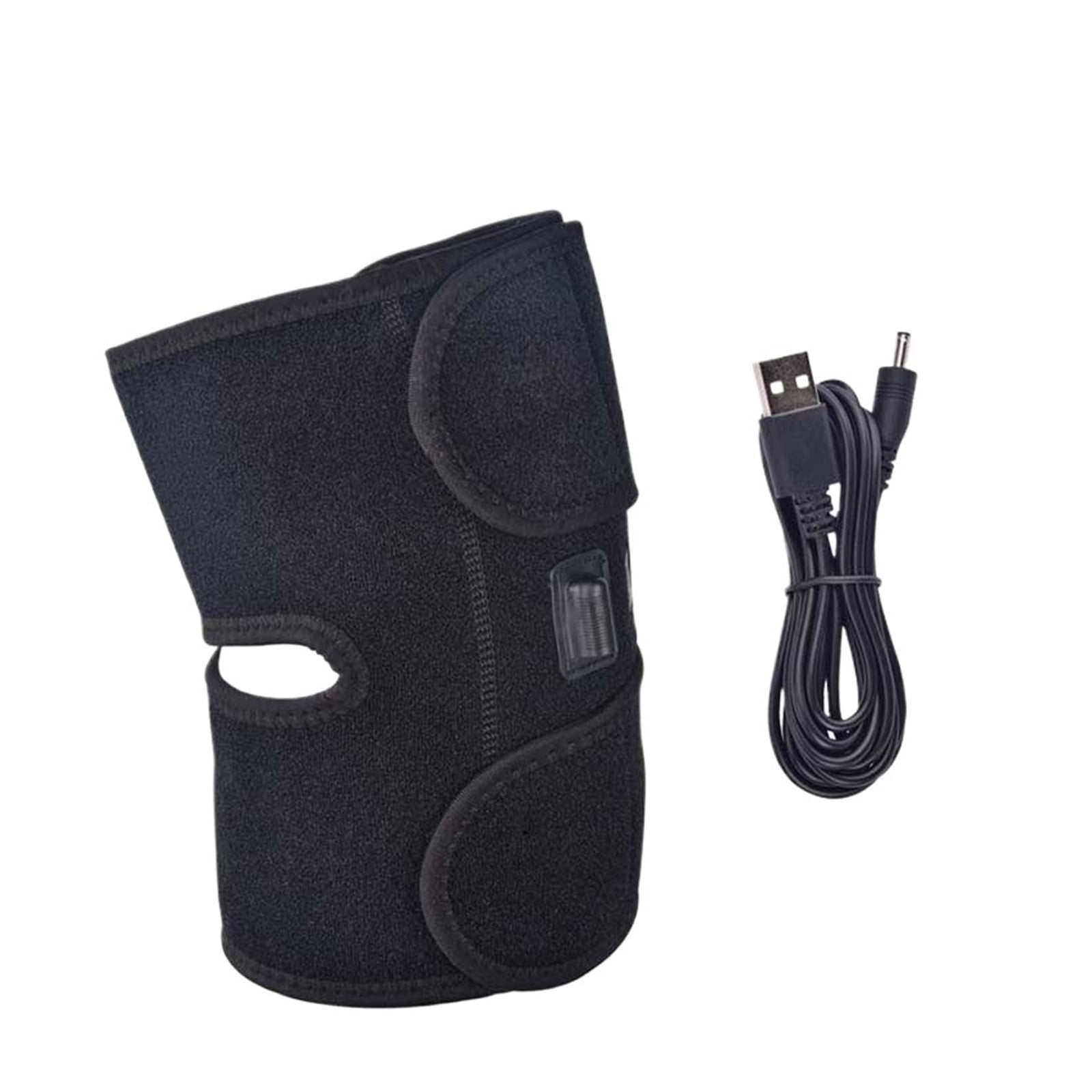 Heat Knee Brace Electric Heating Massager Temperature Massage Treatment ...