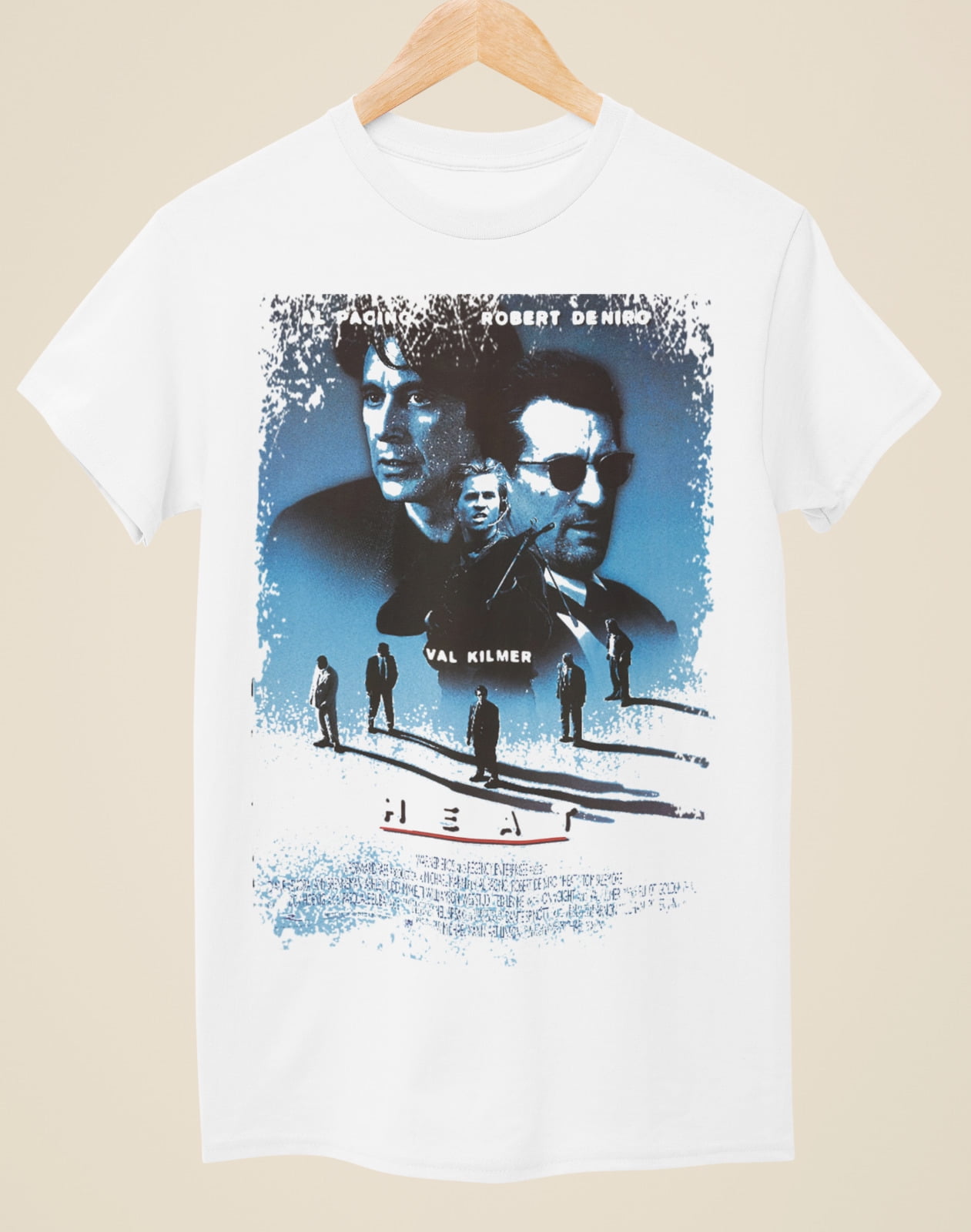 Heat - Movie Poster Inspired Unisex White T-Shirt - Walmart.com