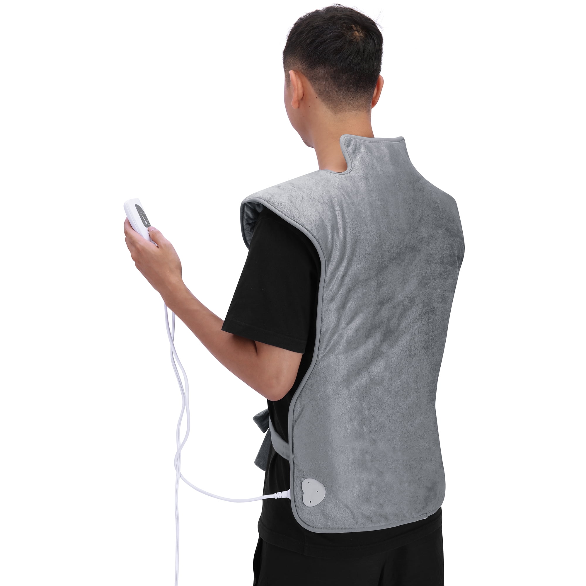 Heat Pad for Neck and Shoulders Full Back Heating Pad for Back Pain ...