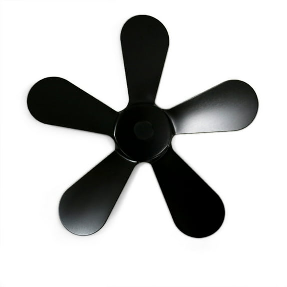 Heat Powered Fan Blade Replacement Part 5 Blades Aluminum Alloy Stove ...