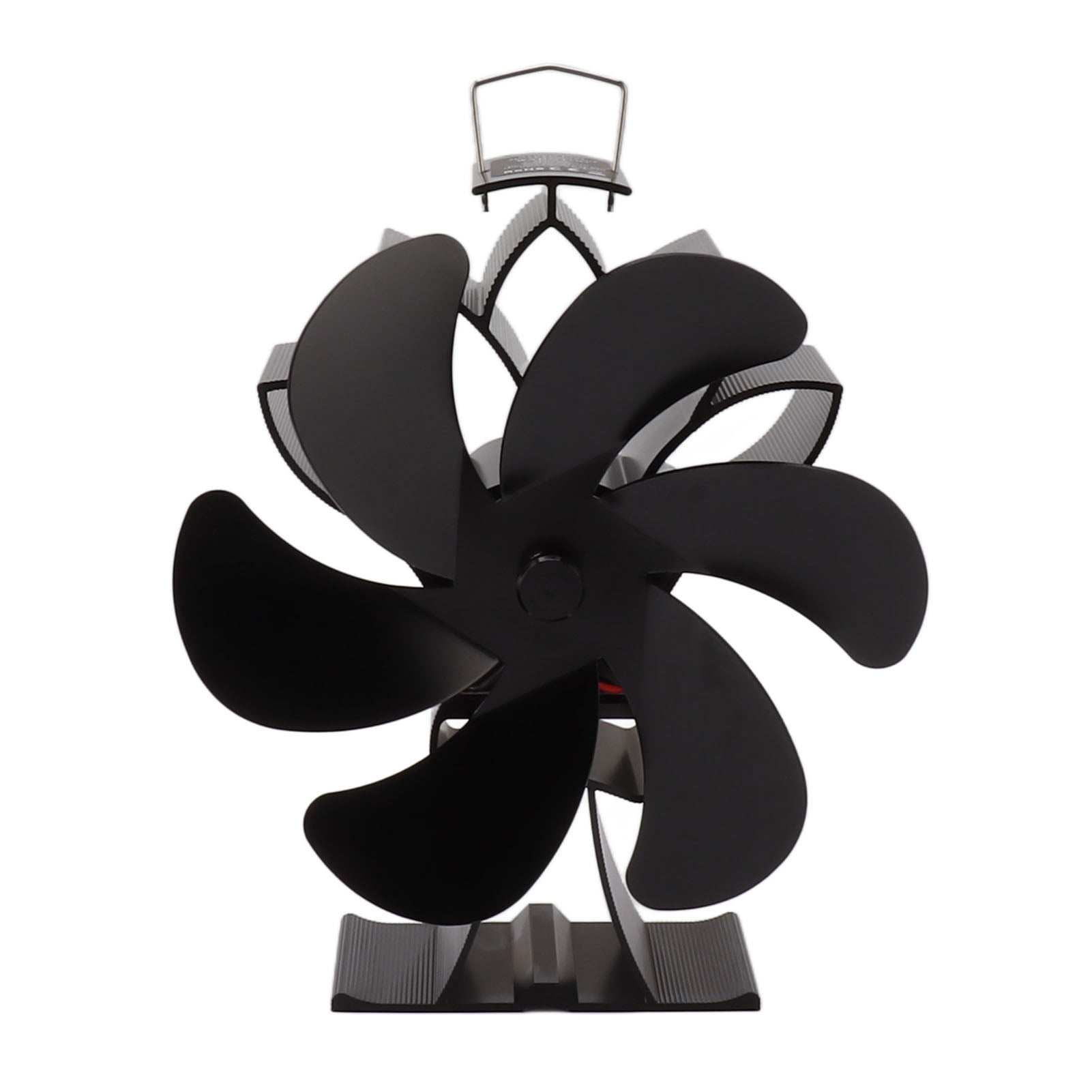 Heat Powered Stove Fan 6 Blade Aluminum Alloy Low Noise Wood Stove ...
