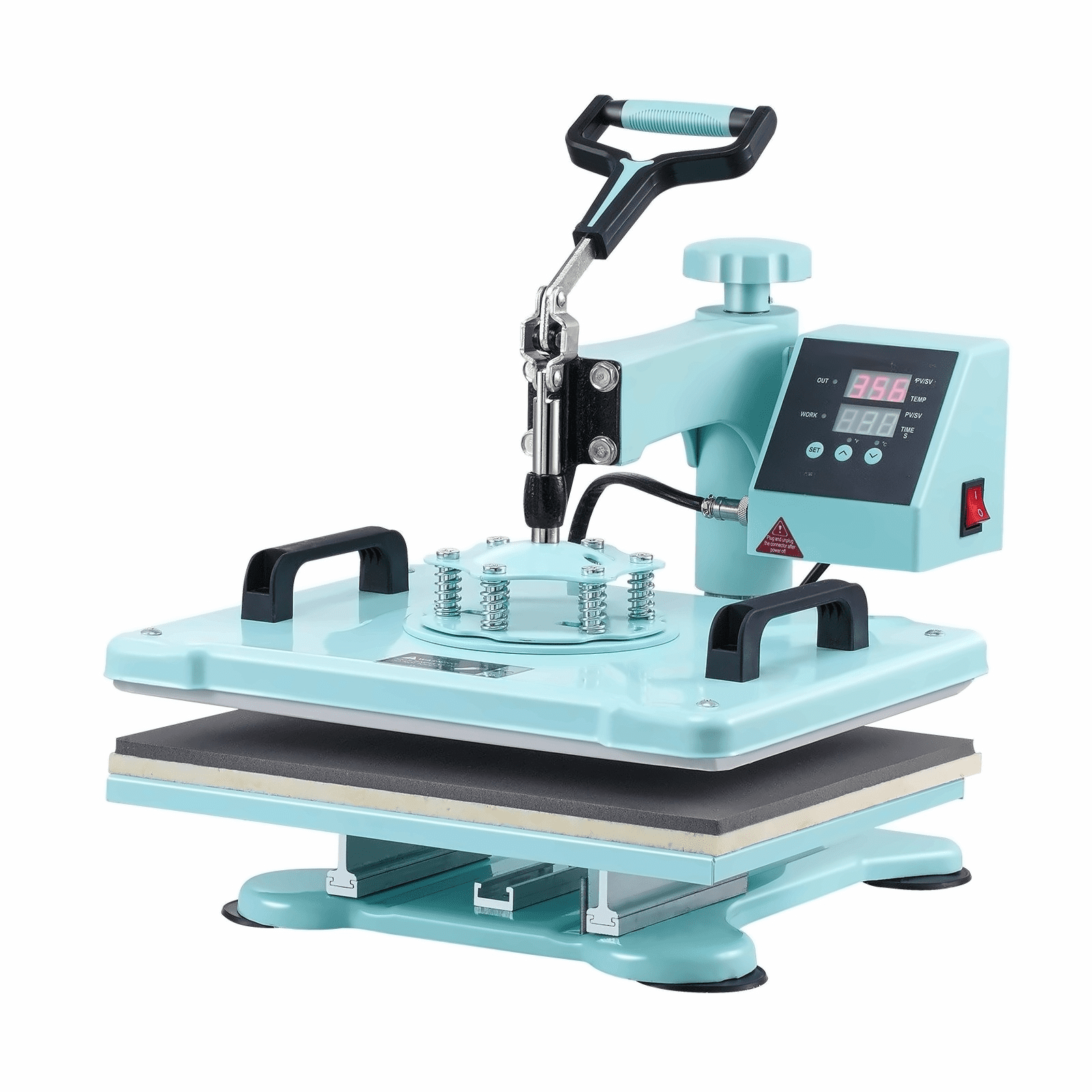 Heat Press Machine 12x15" 5 in 1 with 30oz Tumbler Press - T-Shirts ...