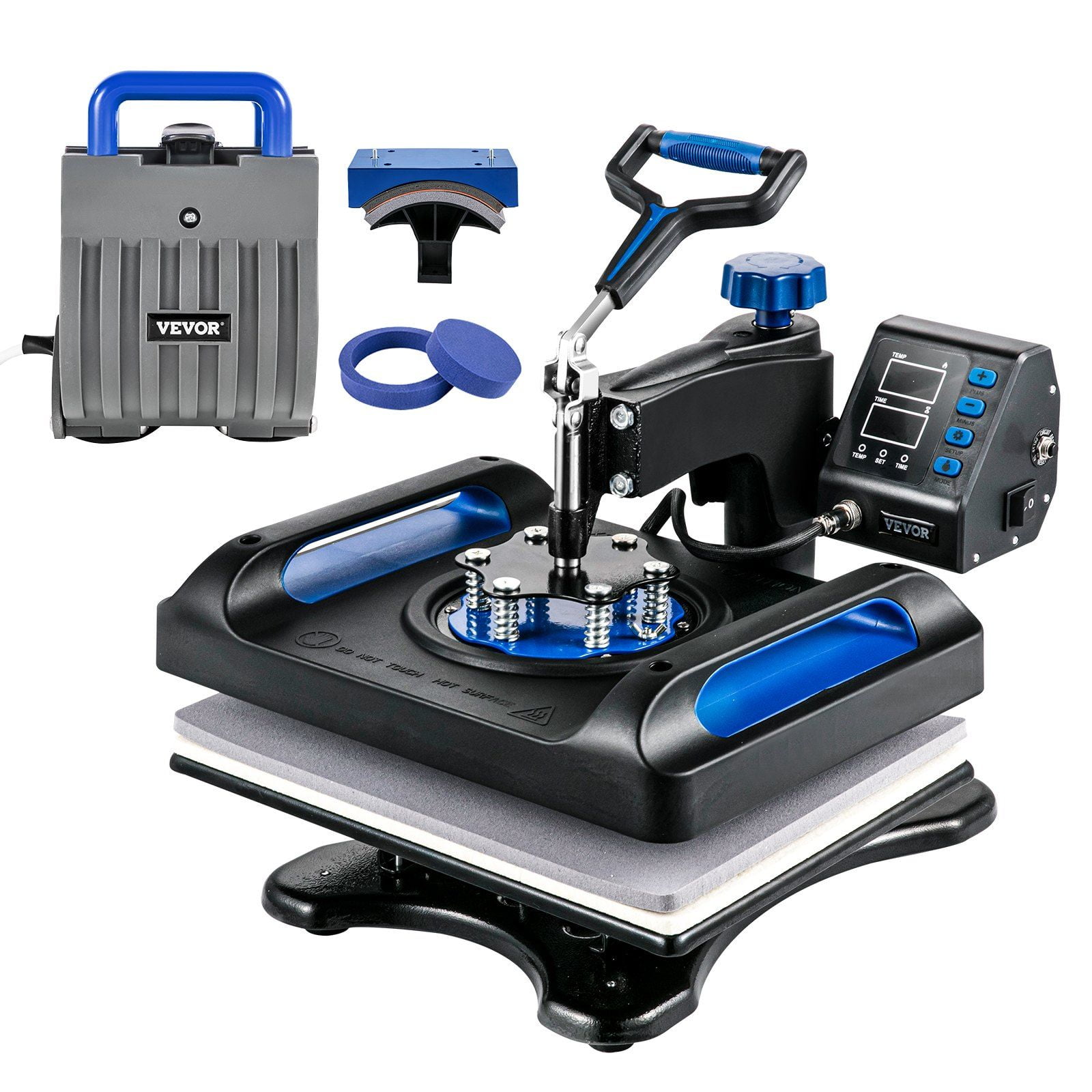 Heat Press Machine 12x15, 800W Heat Press for Sublimation 5 in 1 Combo ...