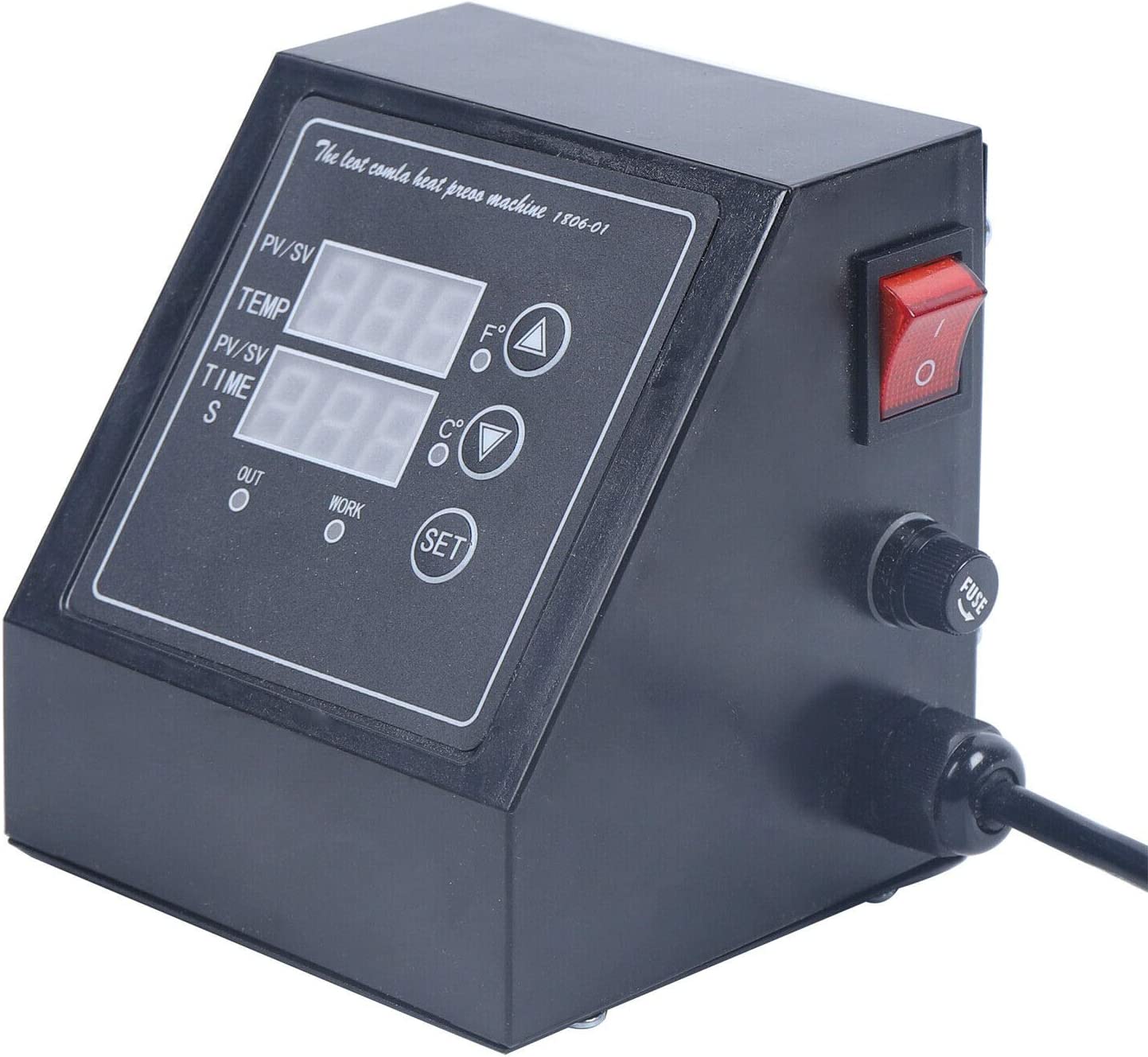 Heat Press Machine Digital Box with LED Controller Heat Control Box ...