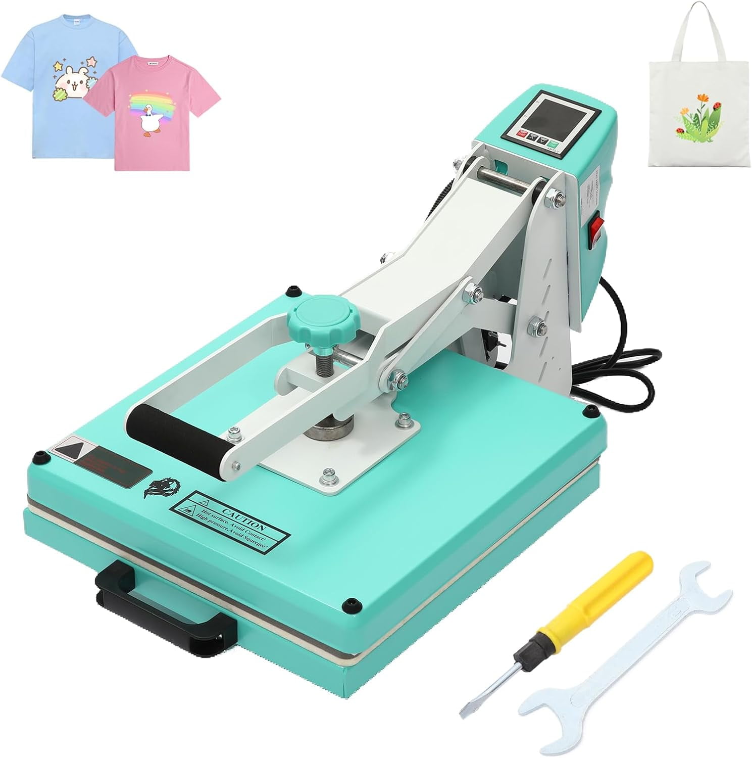 Heat Press Machine,Digital Sublimation Heat Transfer Machine,T-Shirt ...