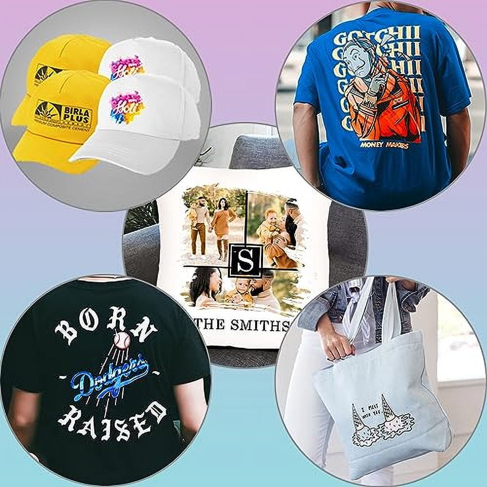 Heat Press Transfer Printable and Cutting PU Vinyl Film White 24" x50ft ...