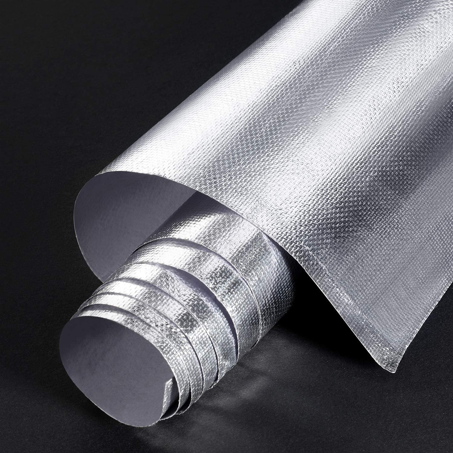 Heat Reflective Sheet Adhesive Backed Aluminized Fiberglass Heat Shield ...