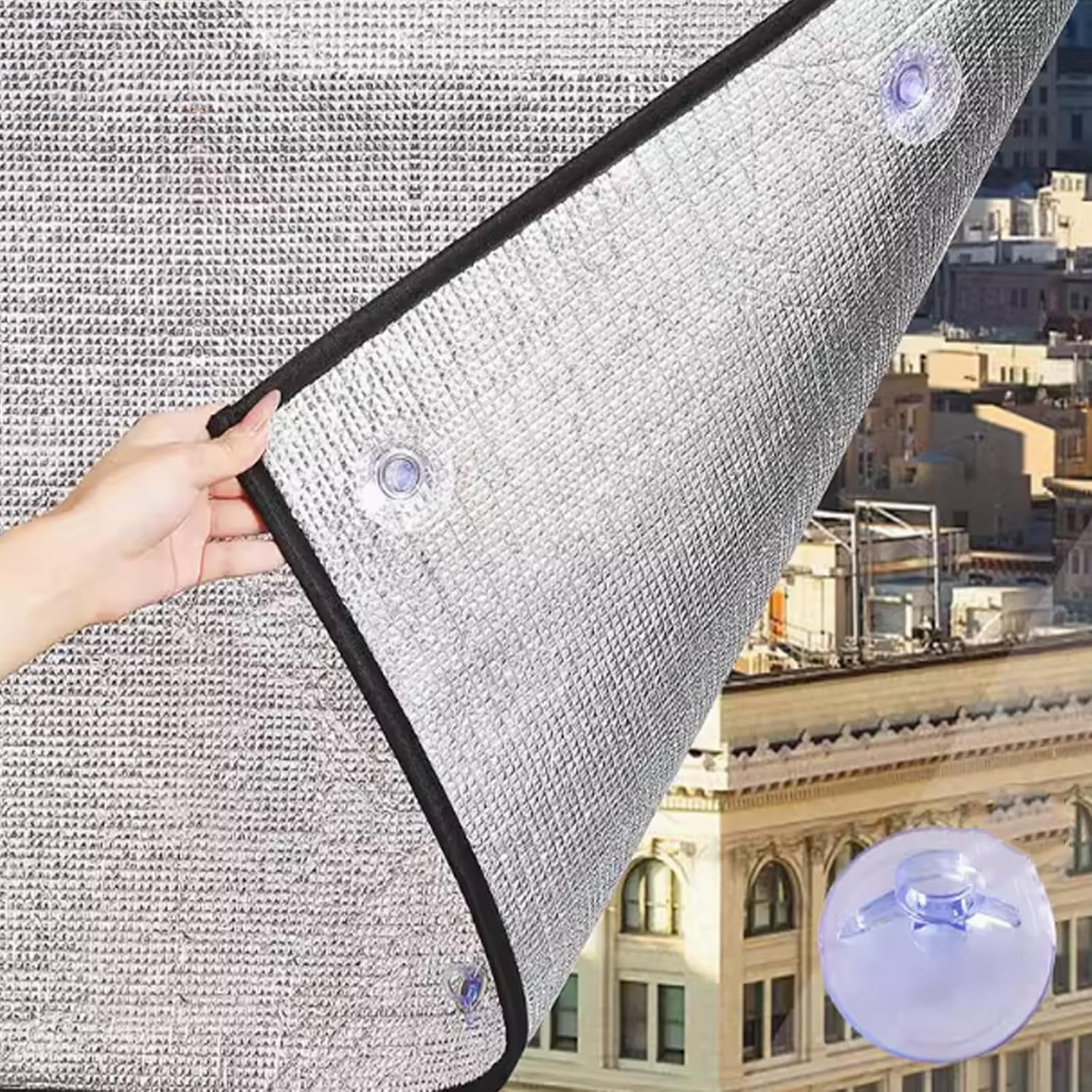 Heat Reflective Window Film,Aluminum Foil Insulation Film,100% Total ...