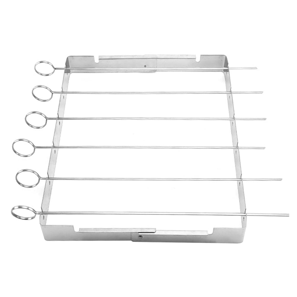 Heat-Resistant BBQ Skewers Stainless Steel Barbecue Rack Guinea Pig ...