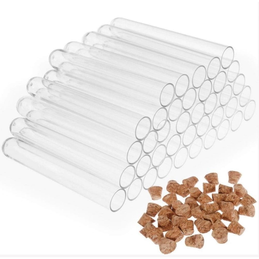 Heat Resistant Chemically Stable Plastic Test Tubes, Multipurpose Usage ...