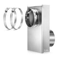 Heat Resistant Dryer Vent Offset Connector Anti Vibrations Design ...