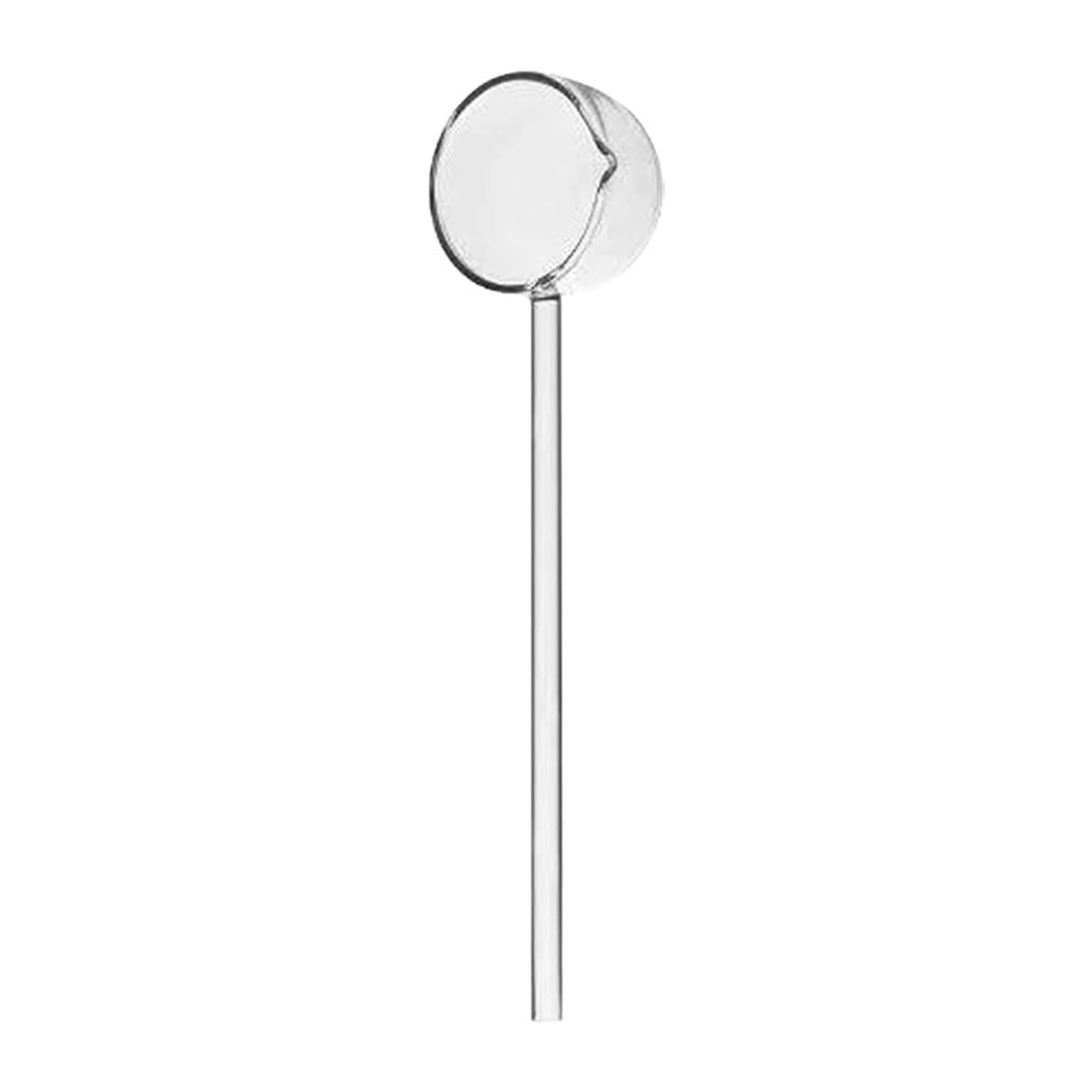 Heat Resistant Glass Ladle, Ongmies Bearheat Glass Clear Round Long ...