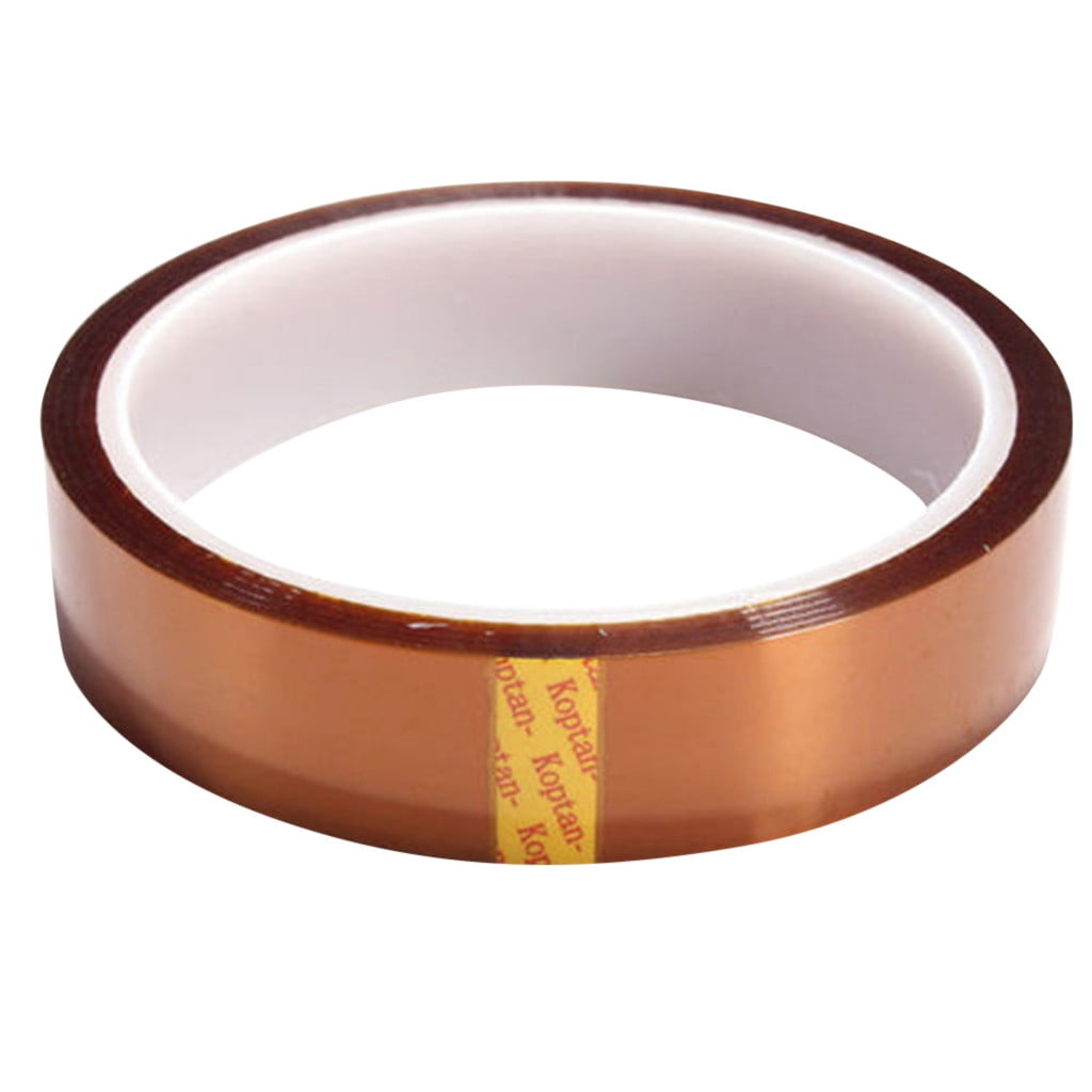 Heat Resistant High Temperature Polyimide Kapton Tape 1In X 108Ft, 25Mm ...