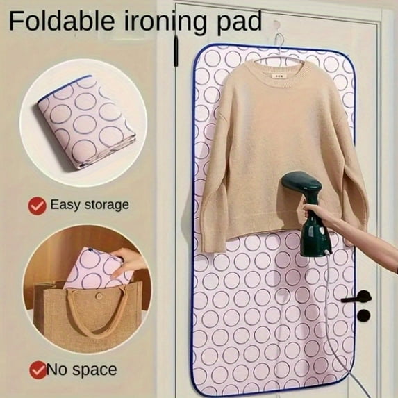 Heat-Resistant Ironing Mat, Portable Ironing Pad, Foldable & Non-Slip ...