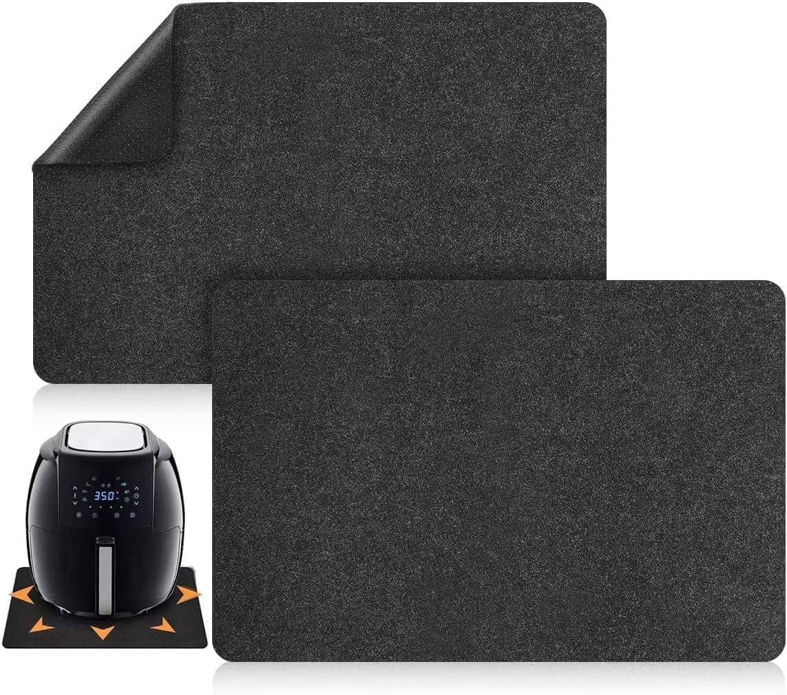 Heat Resistant Mat for Air Fryer, 2Pcs Kitchen Countertop Protector ...