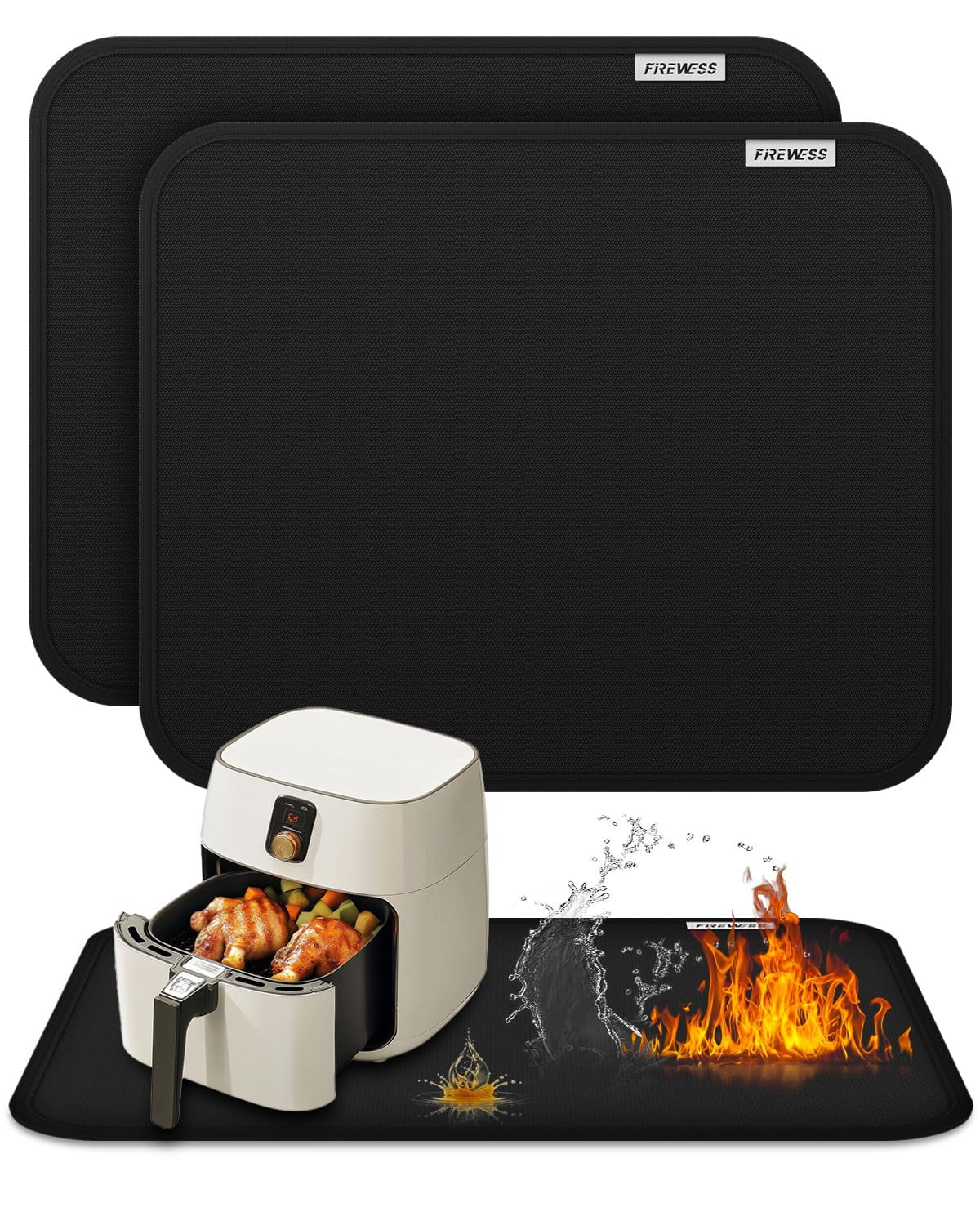 Heat Resistant Mat for Air Fryer,Deep Fryer,Oven, Hot Pads for Kitchen ...