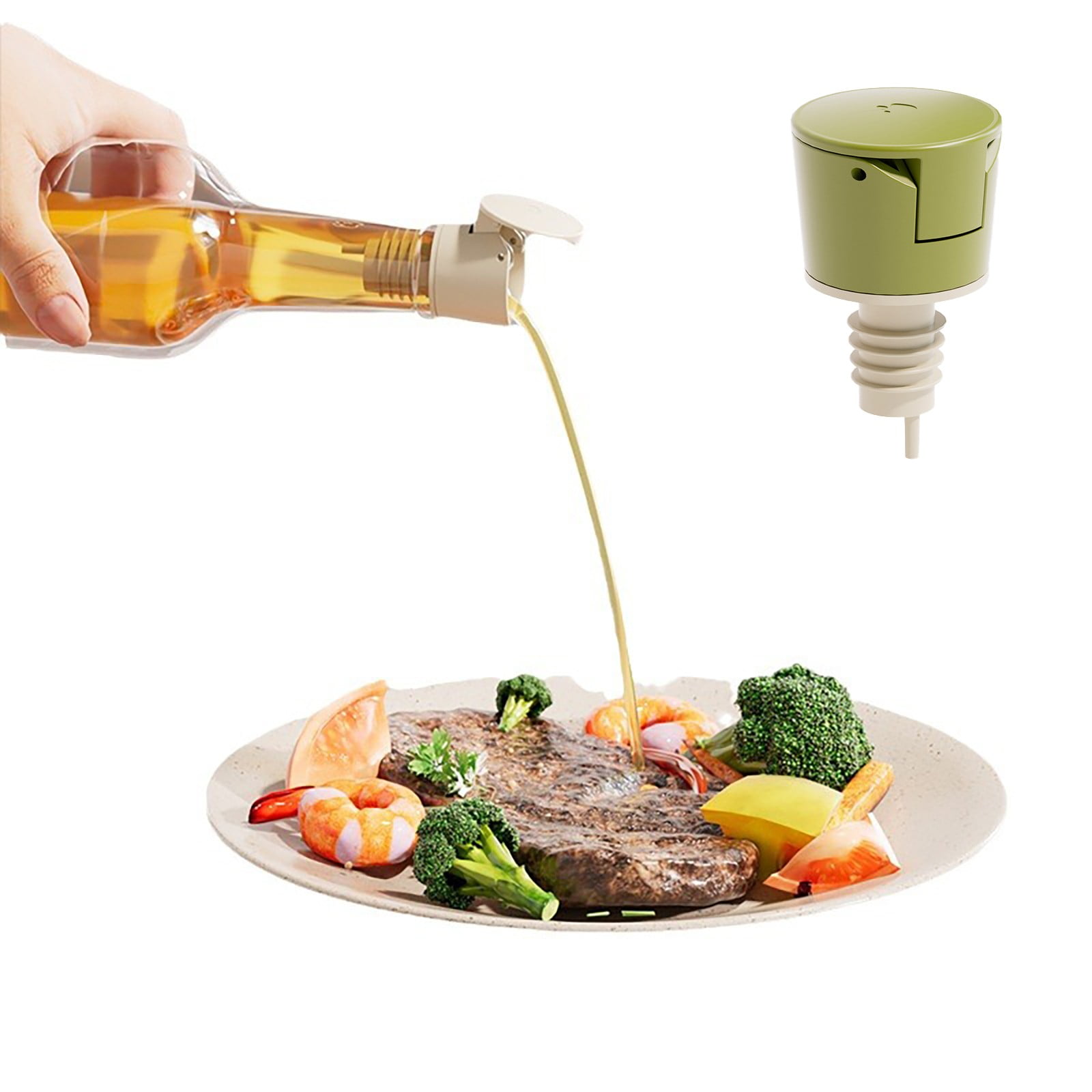 Heat-Resistant Non-Toxic|Pour Oil Nozzle Oil Bottle Nozzle Non Dripping ...