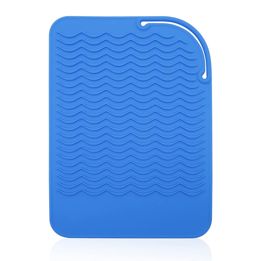 Heat Resistant Silicone Mat Pouch, Styling Tools Heat Mat, Silicone ...