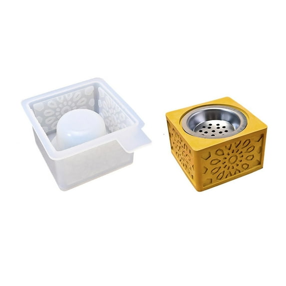 Heat Resistant Silicone Mold Arabic Style Incenses Holder For DIY ...