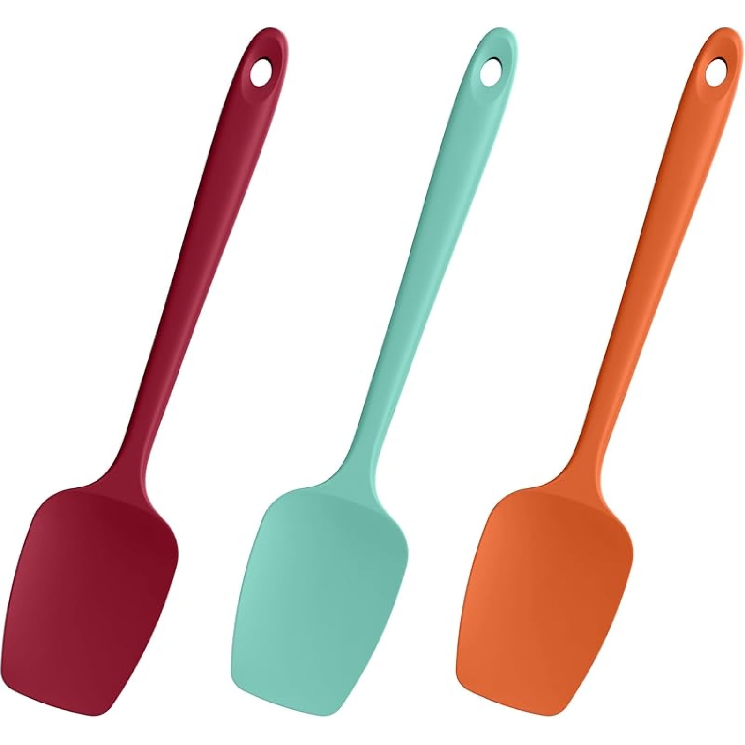 Heat Resistant Silicone Spoon Spatulas, Doosu 600 ° F High Temp ...