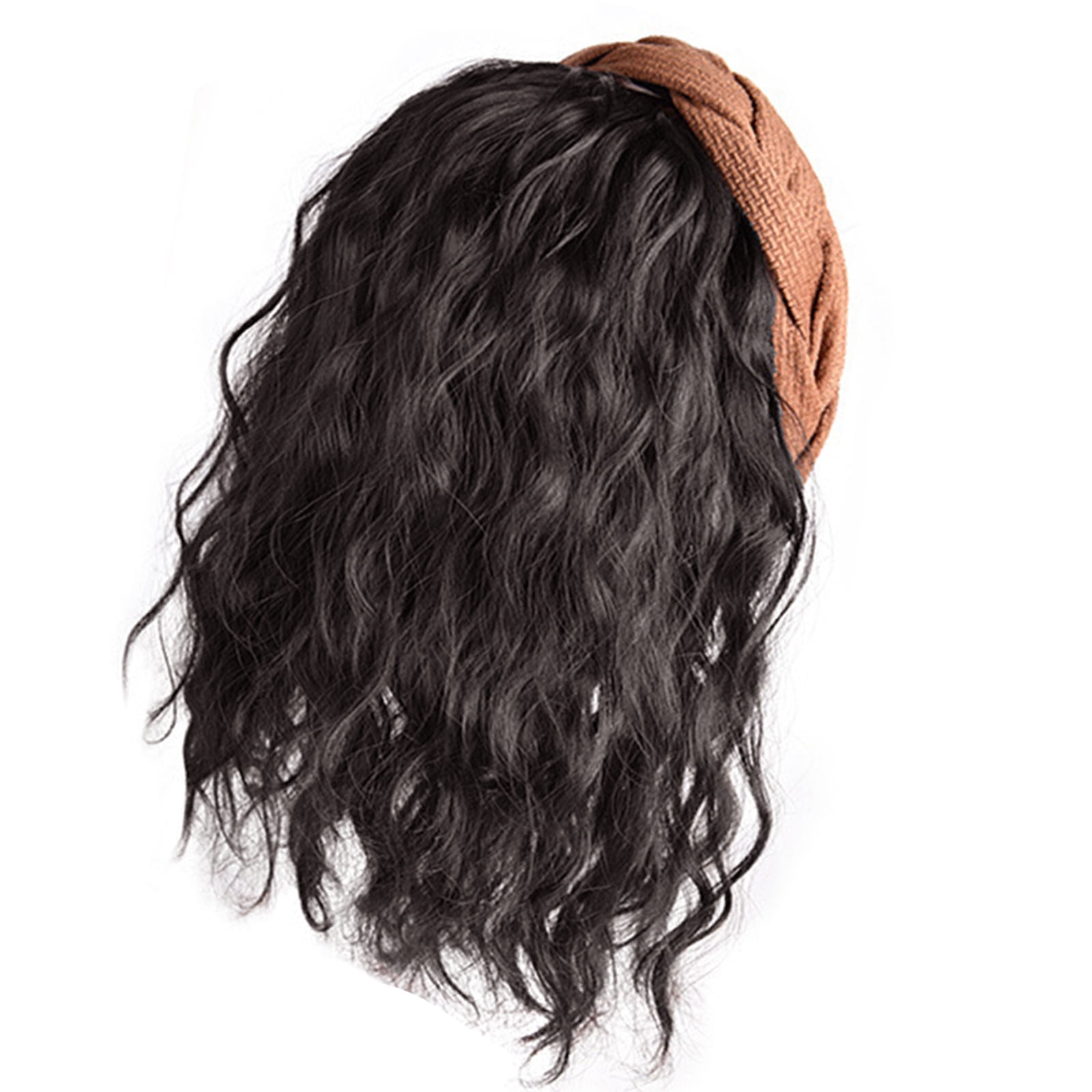 Heat Resistant Synthetic Curly Wigs Hairpiece Decorative Curly Hair ...