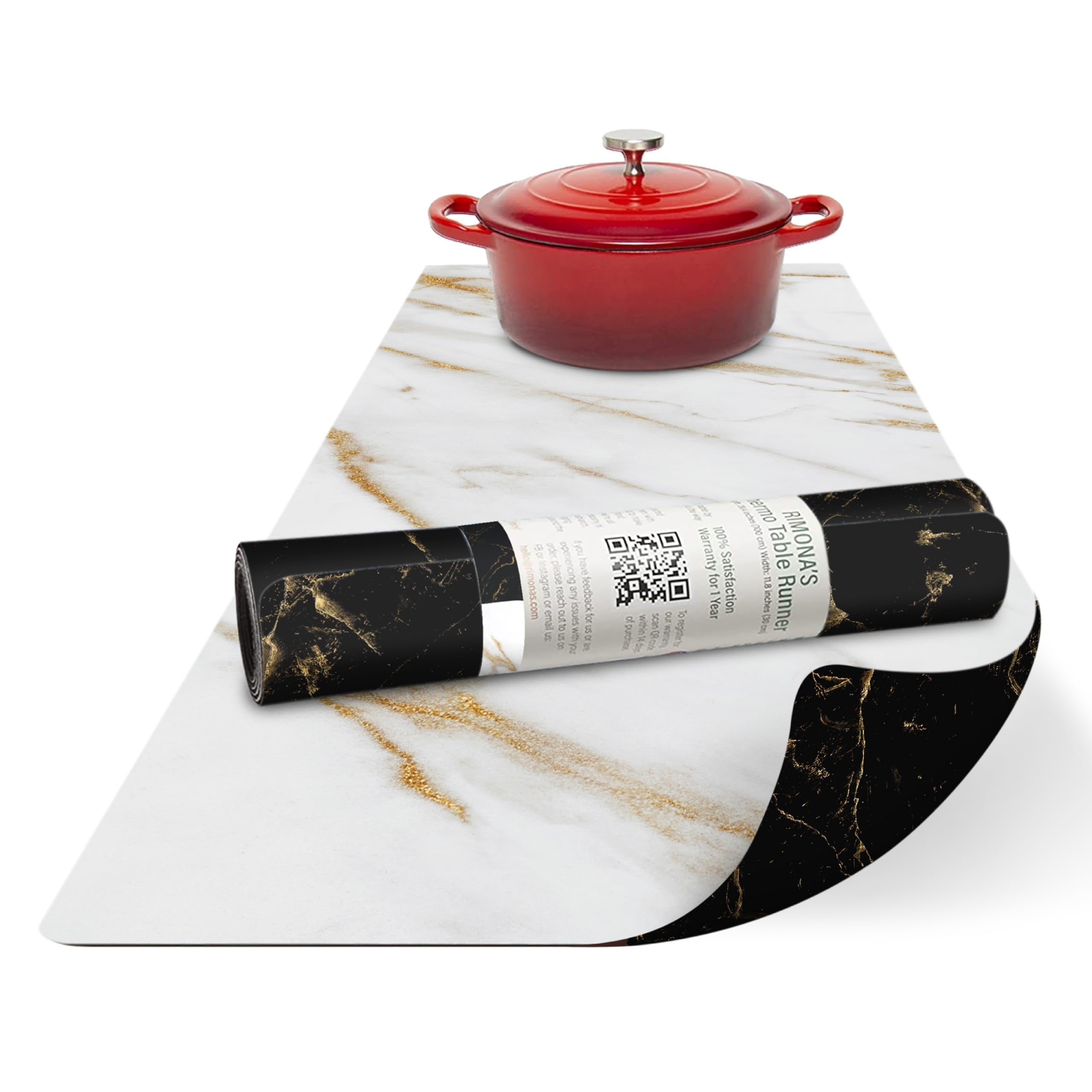 Heat Resistant Table Runner - Waterproof, Table Protector, Heat Proof ...