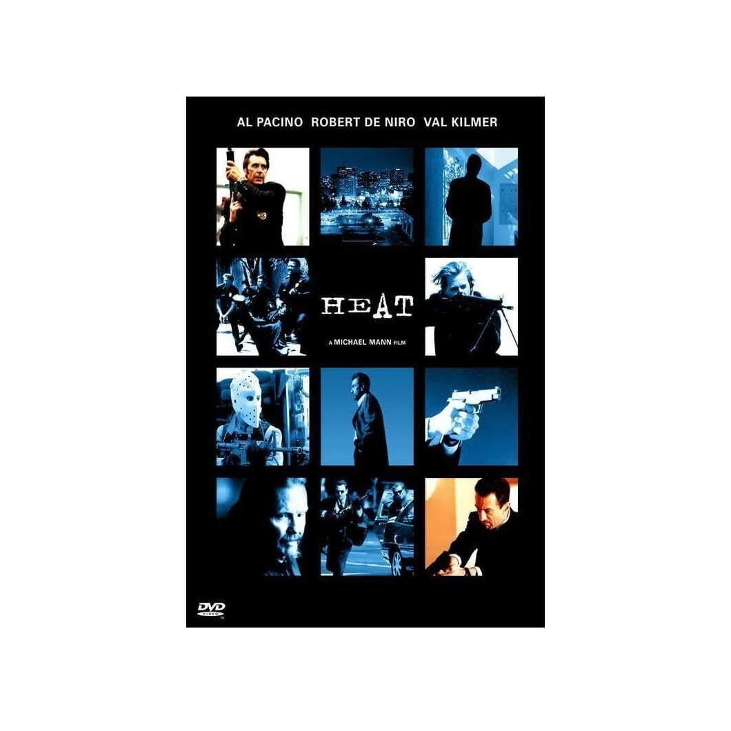Heat Robert Niro Al Pacino Val Kilmer Movie Film Poster - Walmart.com