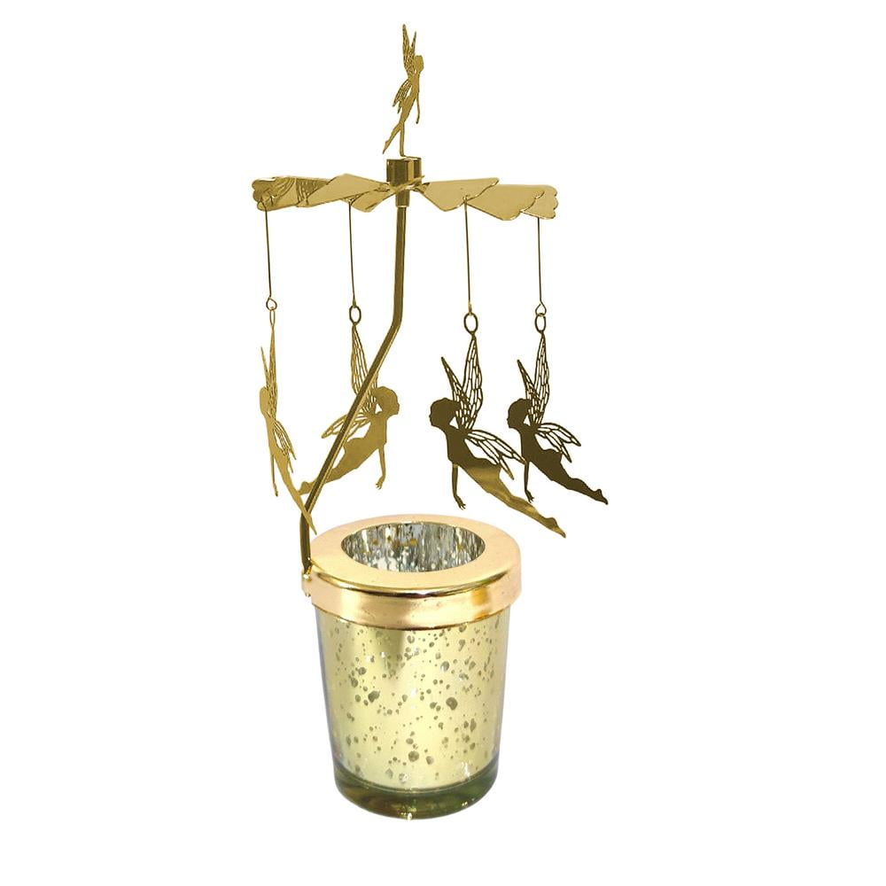 Heat Rotating Candle Holder Louis The Thirteenth Demon Fairy Carousel ...