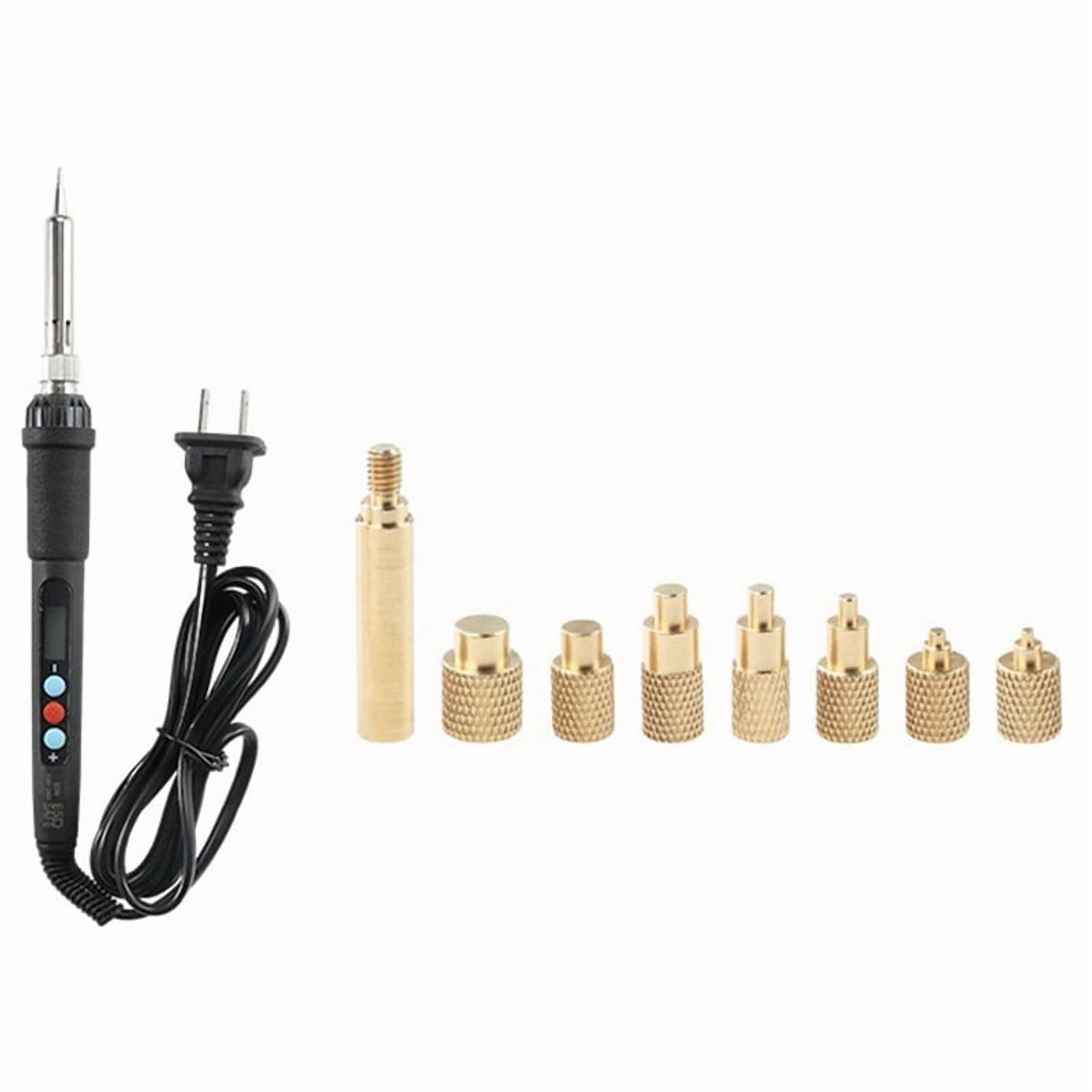 Heat Set Insert Soldering Iron Tip M2-M8 Brass Hot Melt Inset Nut ...