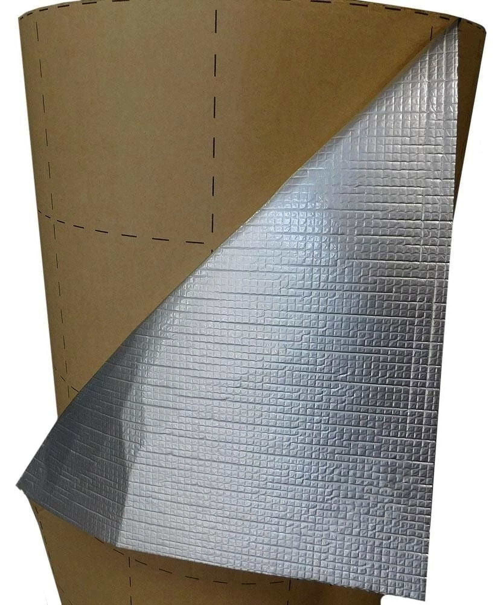 Heat Shield REFLECTIVE Insulation CAR Sound Deadening Noise ADHESIVE ...