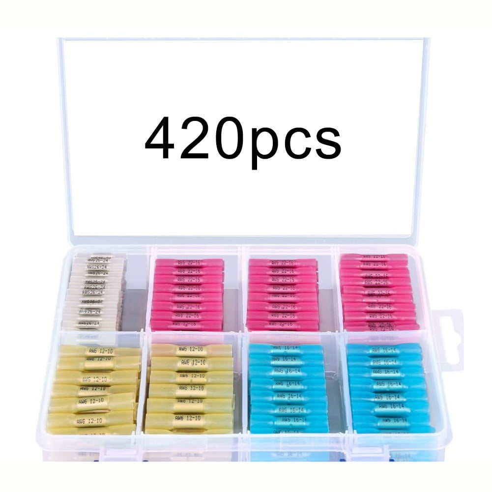 Heat Shrink Butt Connectors Kit Waterproof Wire Connectors For Boat ...