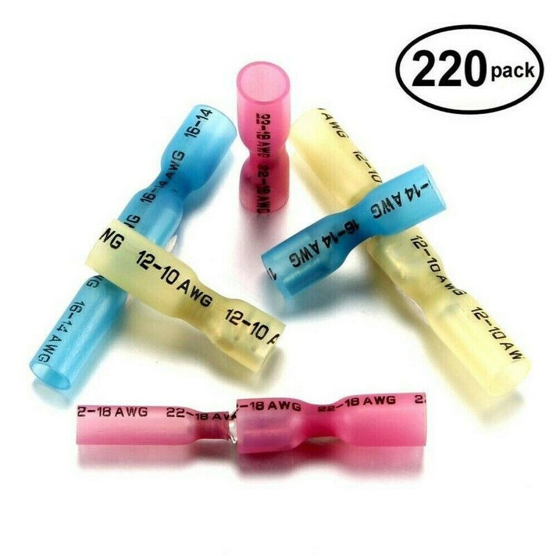 Heat Shrink Male & Female Electrical Wire Terminals Spade Connectors ...