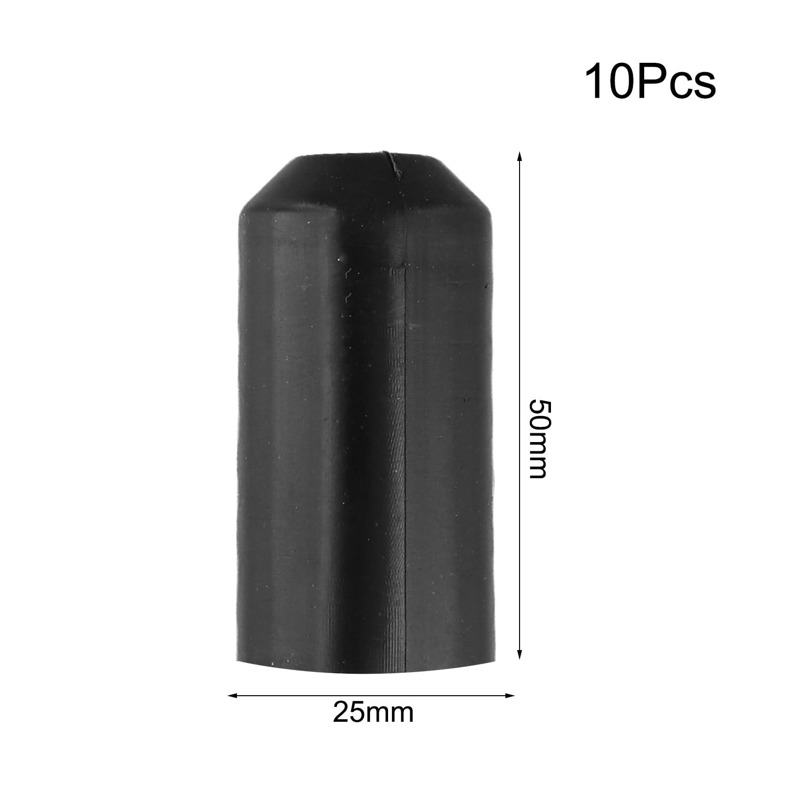 Heat Shrink Tubes Warm Shrink End Cap -55°C - +125°C 10.4 Mpa 10Pcs ...