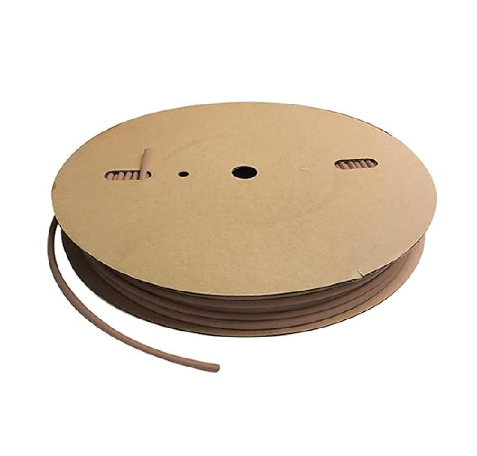 Heat Shrink Tubing - 3/16” Inch - 250' Ft Long, Brown Polyolefin - 2:1 ...